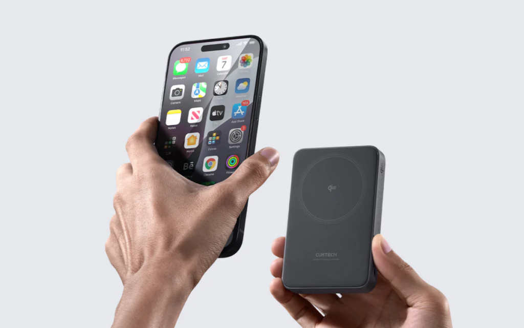 Cuktech launches new 10,000mAh 30W magnetic power bank with a built-in ...