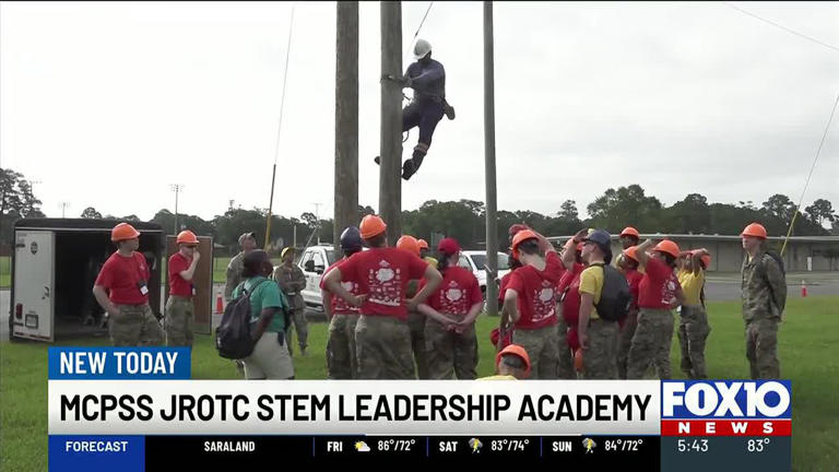 Mobile County schools partner with colleges for JROTC STEM camp