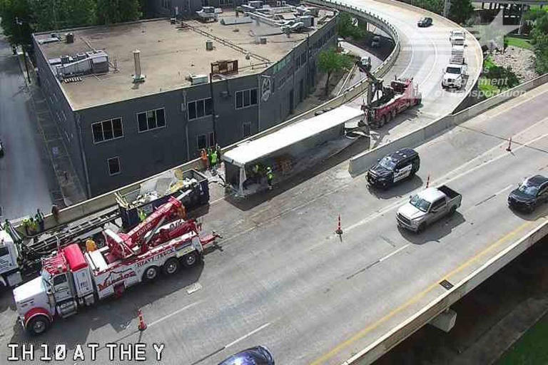 Hours-long closure expected on I-35 ramp after hazmat spill, TxDOT warns