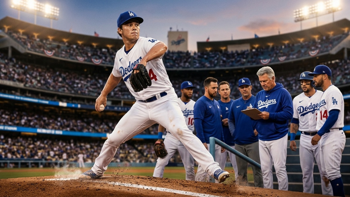 Dodgers rising pitching prospect creates major dilemma for a World ...
