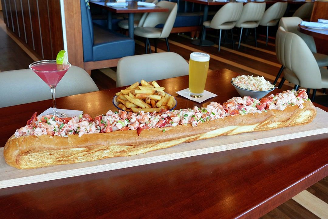 Legal Sea Foods debuts 3-foot, 4-pound lobster roll in Mass.; Conn ...
