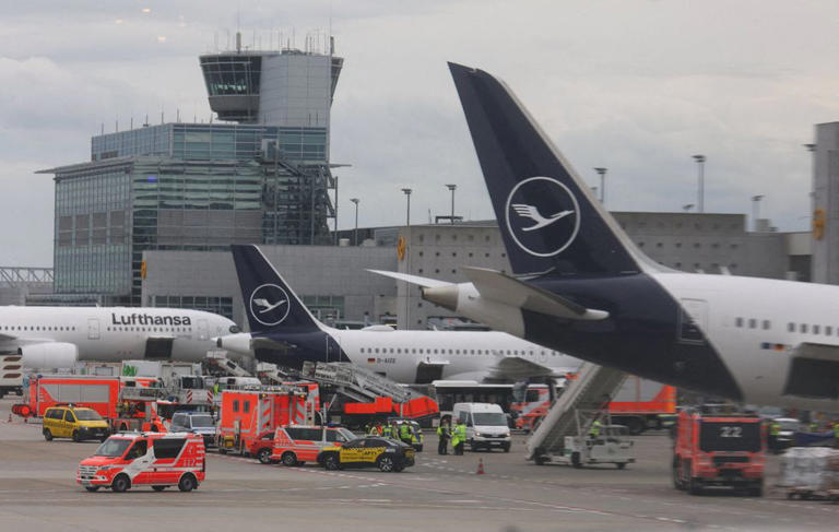 Airport staff injured after Boeing 787 smashes down onto tarmac at ...