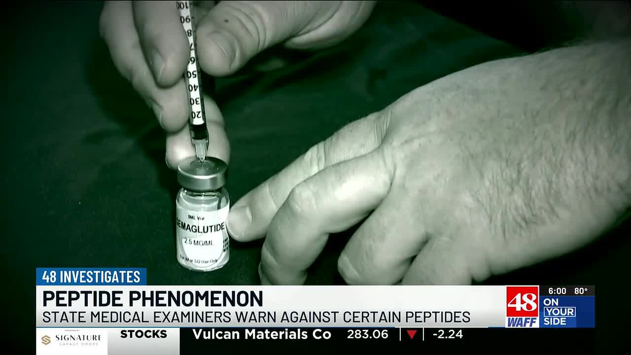 48 investigates peptide phenomenon: Alabama medical experts’ advice ...