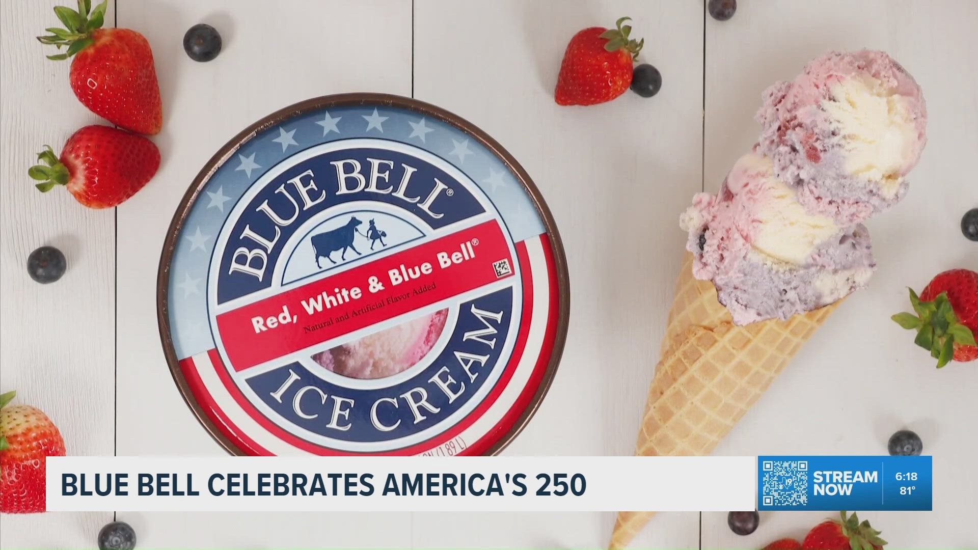 Blue Bell brings back red, white & blue flavor for America’s 250th