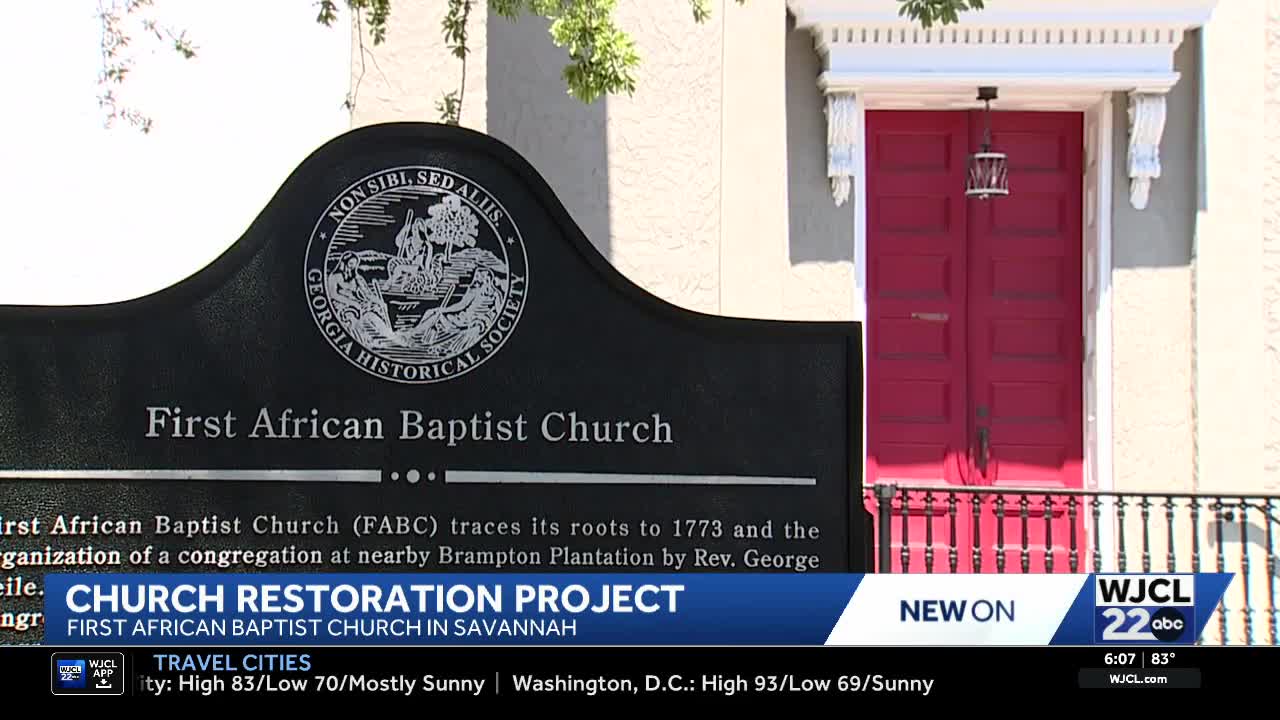 Historic Savannah church gets $500,000 restoration grant