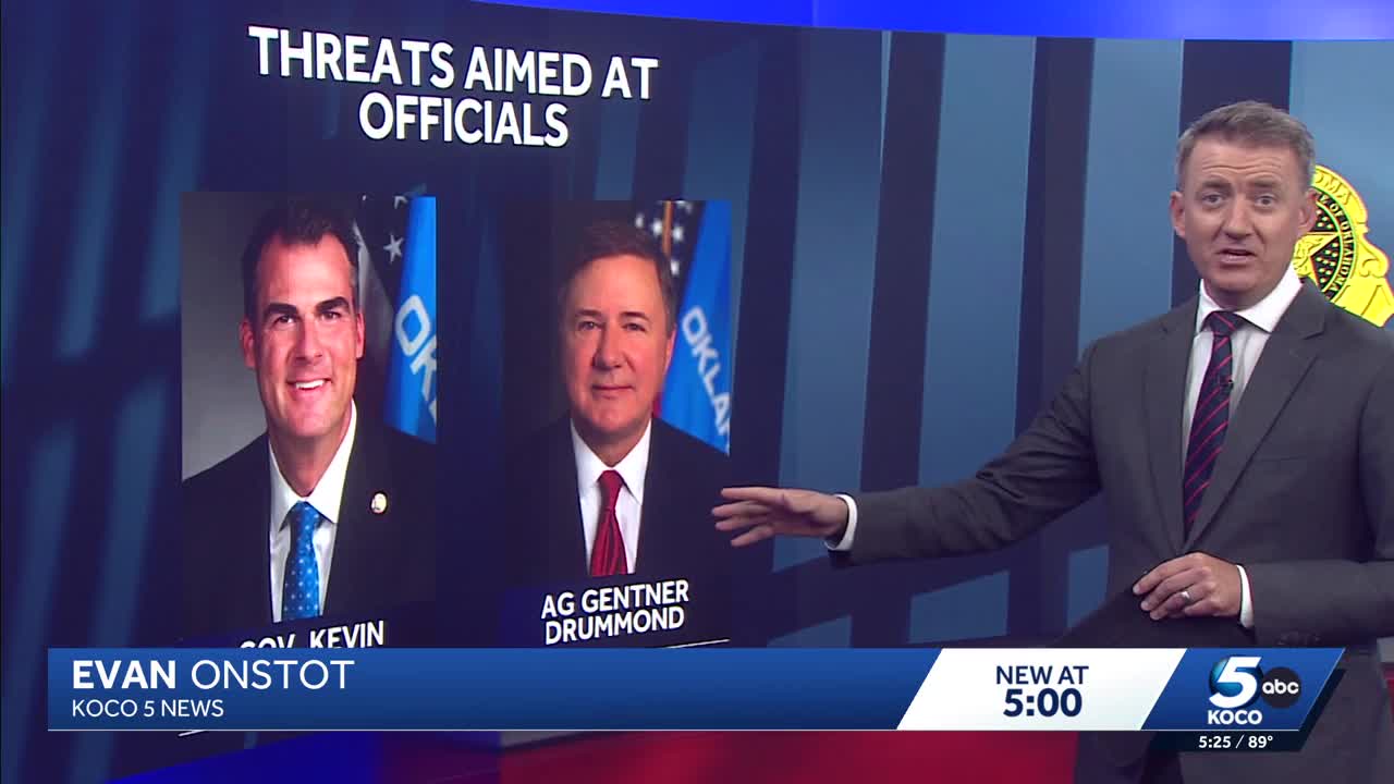 OSBI: Man arrested after allegedly making threats against Gov. Kevin ...