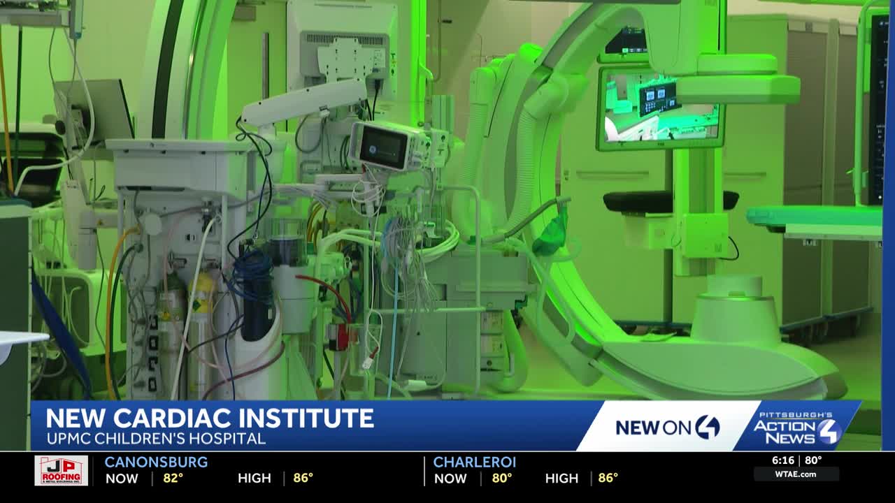 UPMC Children's Hospital of Pittsburgh opens new heart institute