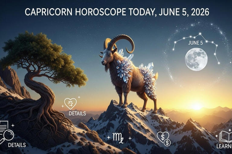 Capricorn horoscope today, June 5, 2026