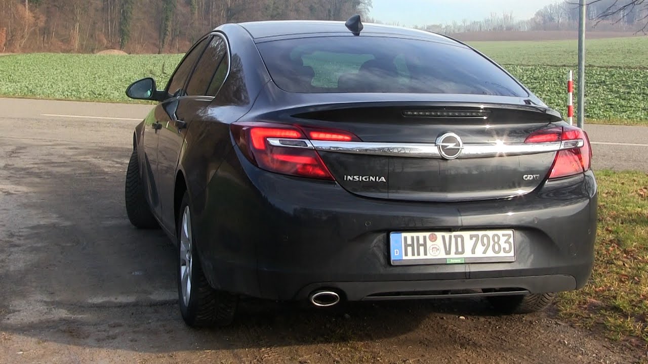 2016 Opel Insignia 2.0 CDTI EcoFlex (170 HP) test drive