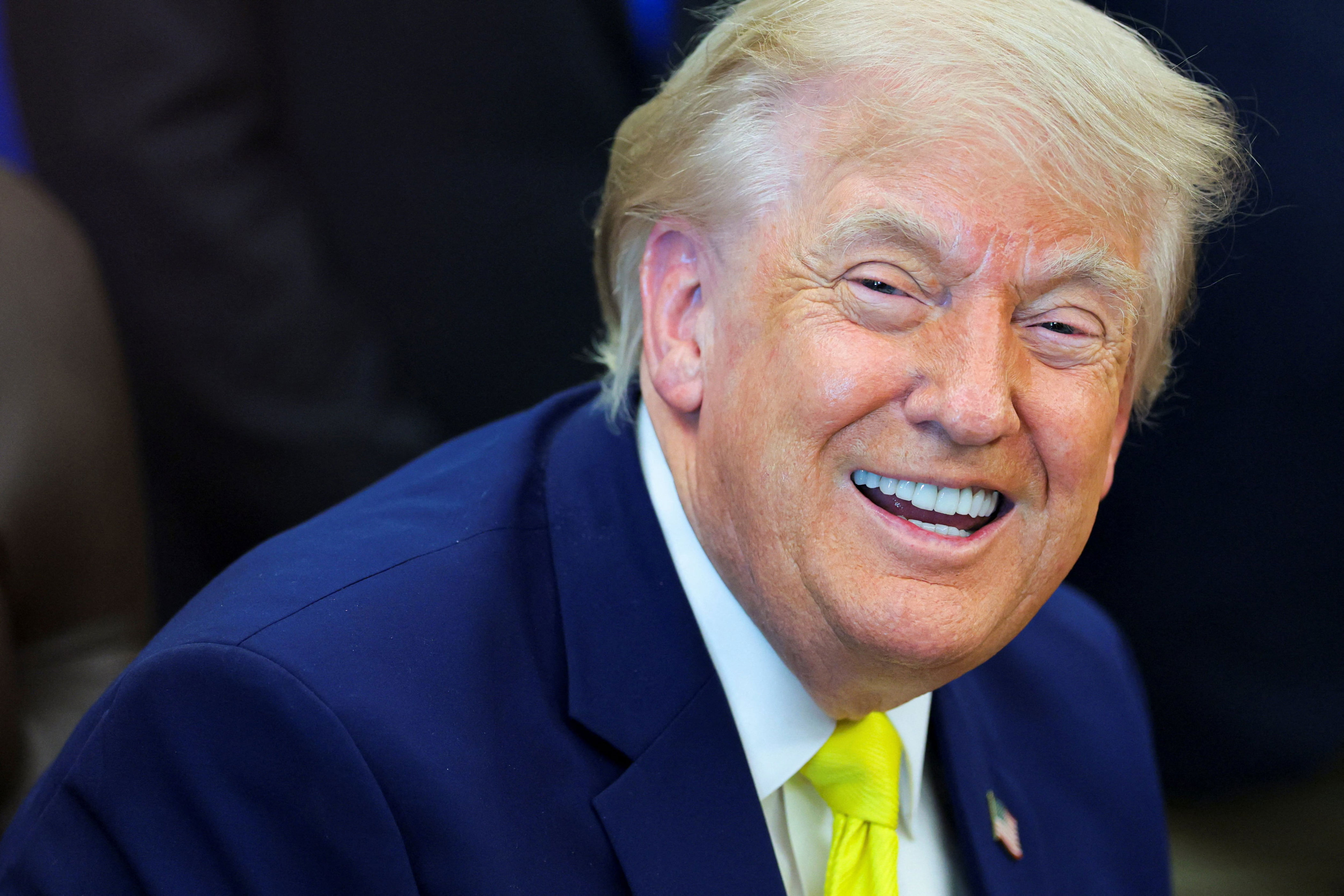 President Donald Trump threatens military action to recover Iran's HEU