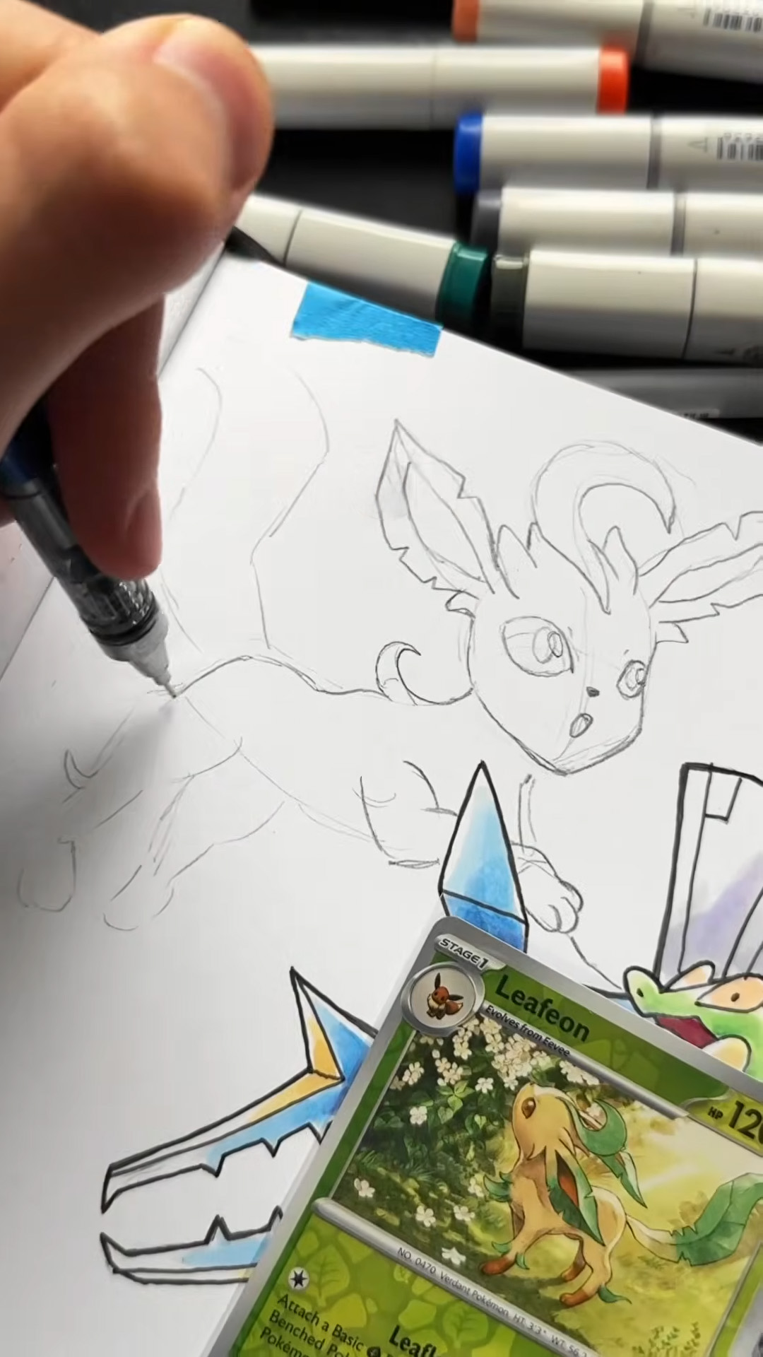 The Pokemon Card Drawing Art Challenge