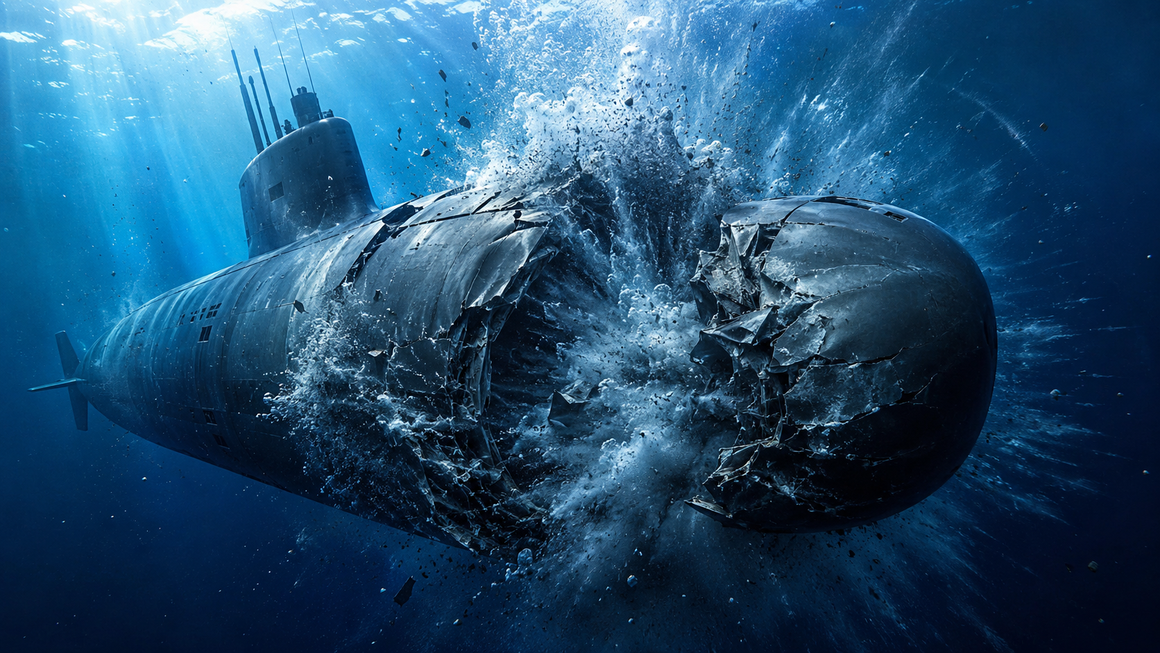 Why a submarine implosion happens faster than your brain can react