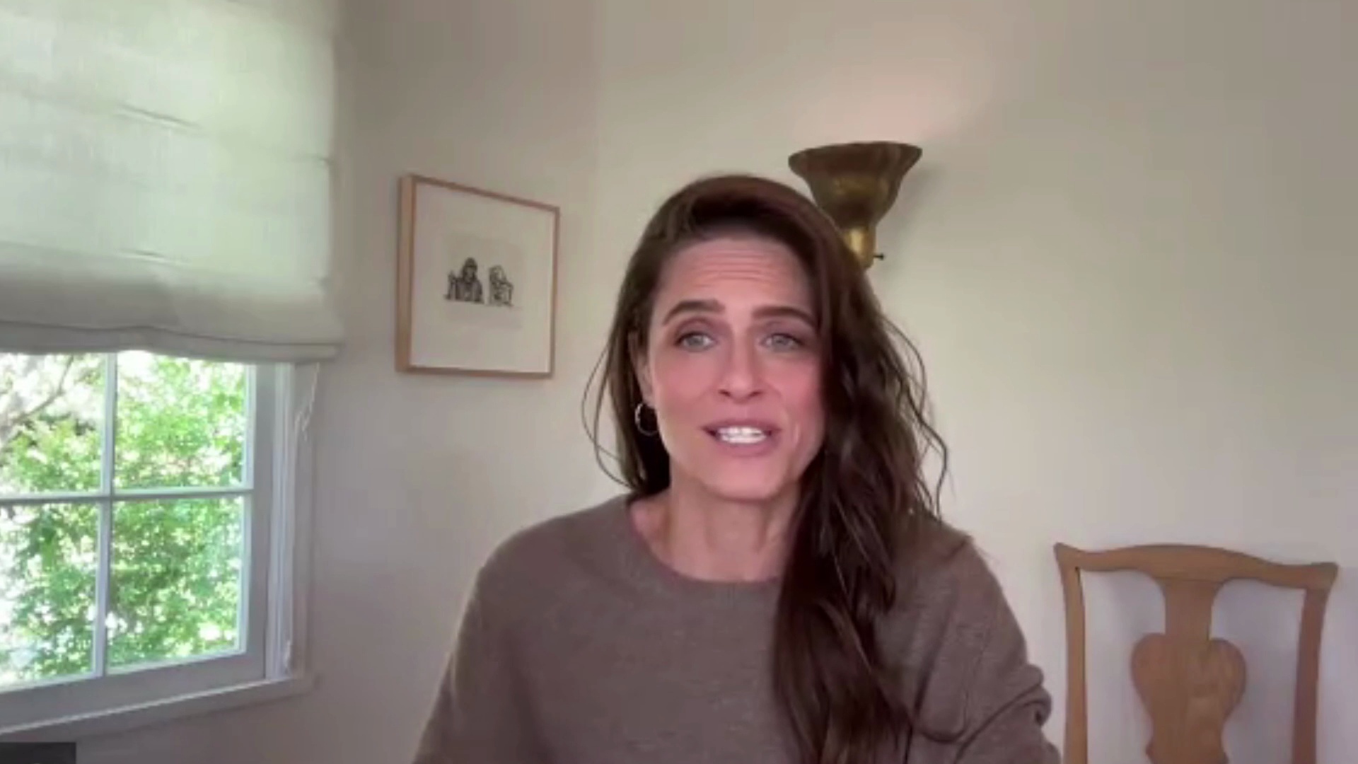 Amanda Peet on the new challenges Mel Cooper faces in Your Friends ...