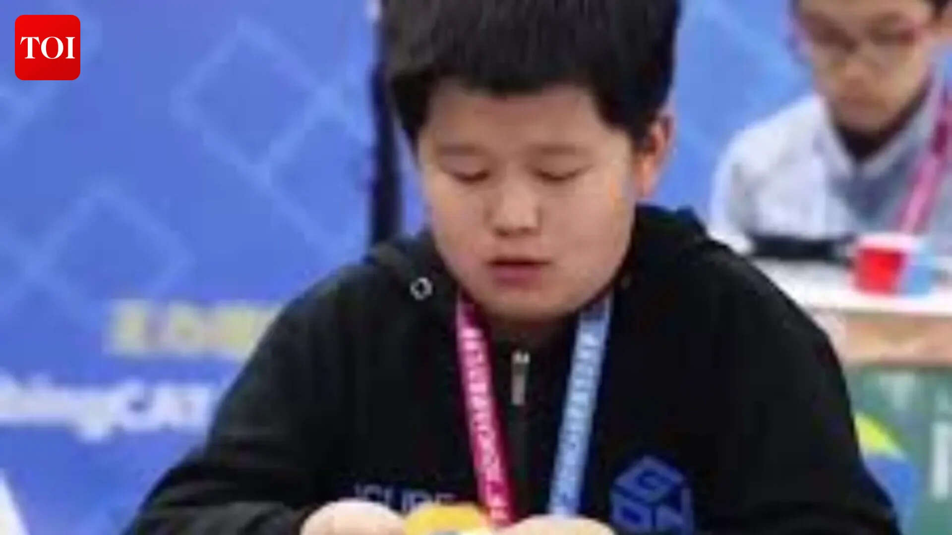 Blink, and you'll miss it: Chinese boy solves a 2x2 Rubik’s Cube in 0. ...