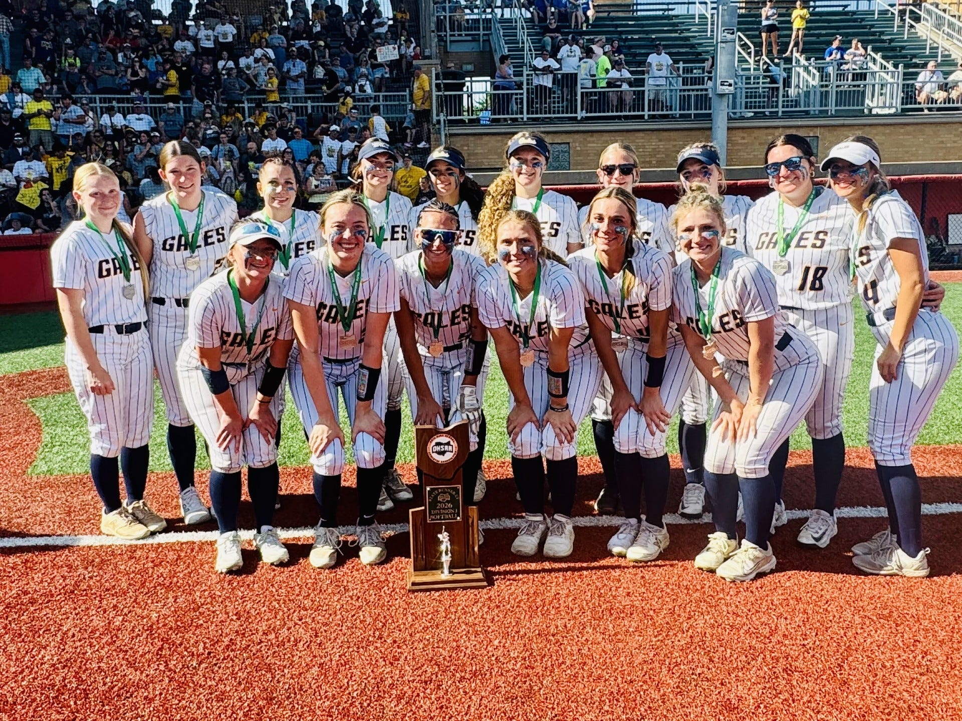 Lancaster softball falls just short in state championship game