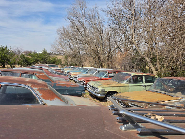 A collection of full-size Chevrolets is going to auction in Nebraska