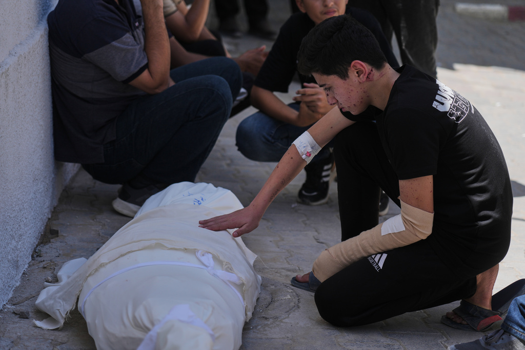 At least 10 people killed in strikes on Gaza, hospitals say