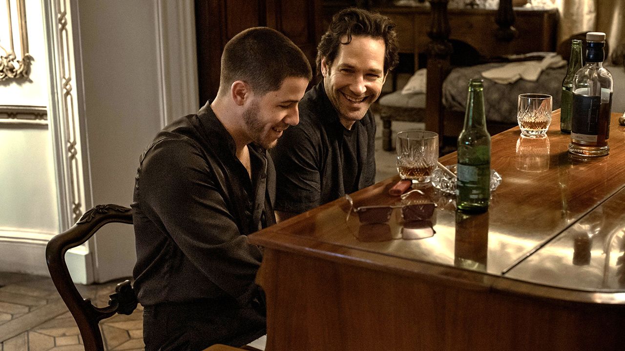 Power ballad interviews with Paul Rudd, Nick Jonas & John Carney
