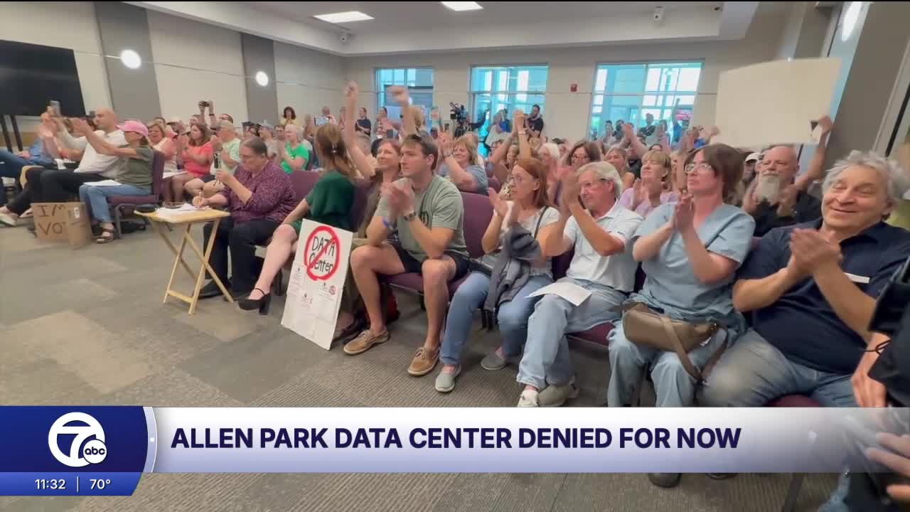Data center site plan denied in Allen Park after voting was postponed ...