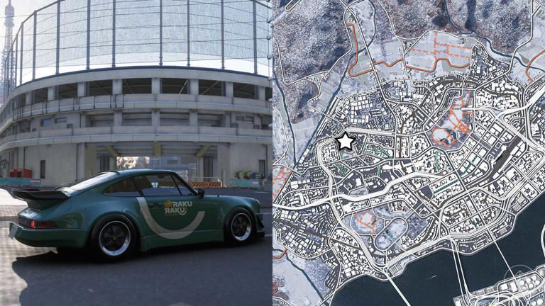Where to find Edogawa Baseball Stadium in Forza Horizon 6