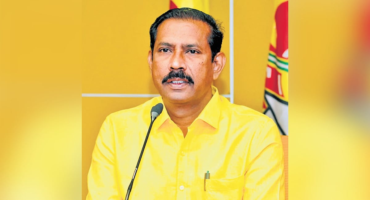 Coalition govt balanced welfare & growth in 2 years: TDP MLA Palla ...