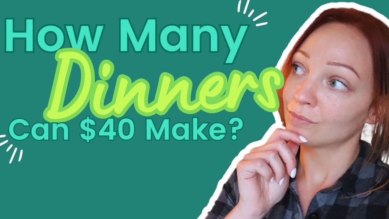 $40 budget dinner plan for two!