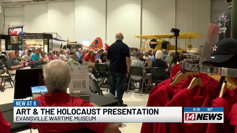 Evansville Wartime Museum hosts art & the Holocaust presentation for ...