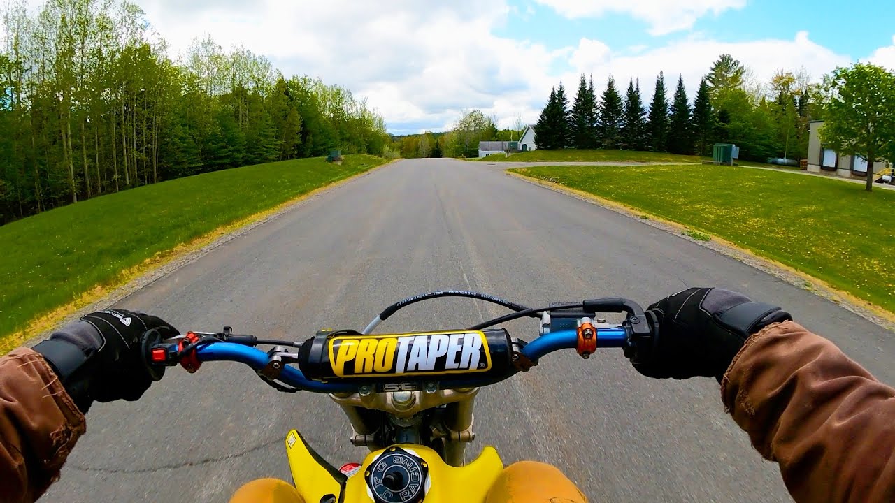 First ride on my RM85