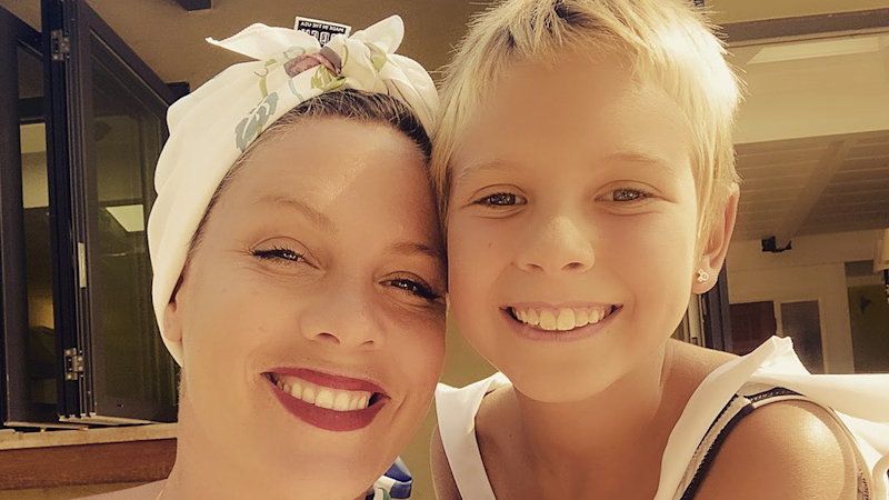 Pink reveals daughter Willow will have minimum wage job on tour