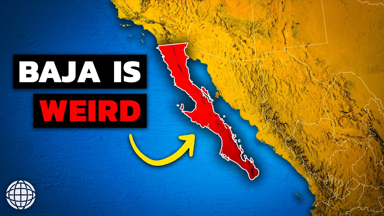 The bizarre geography of Baja California