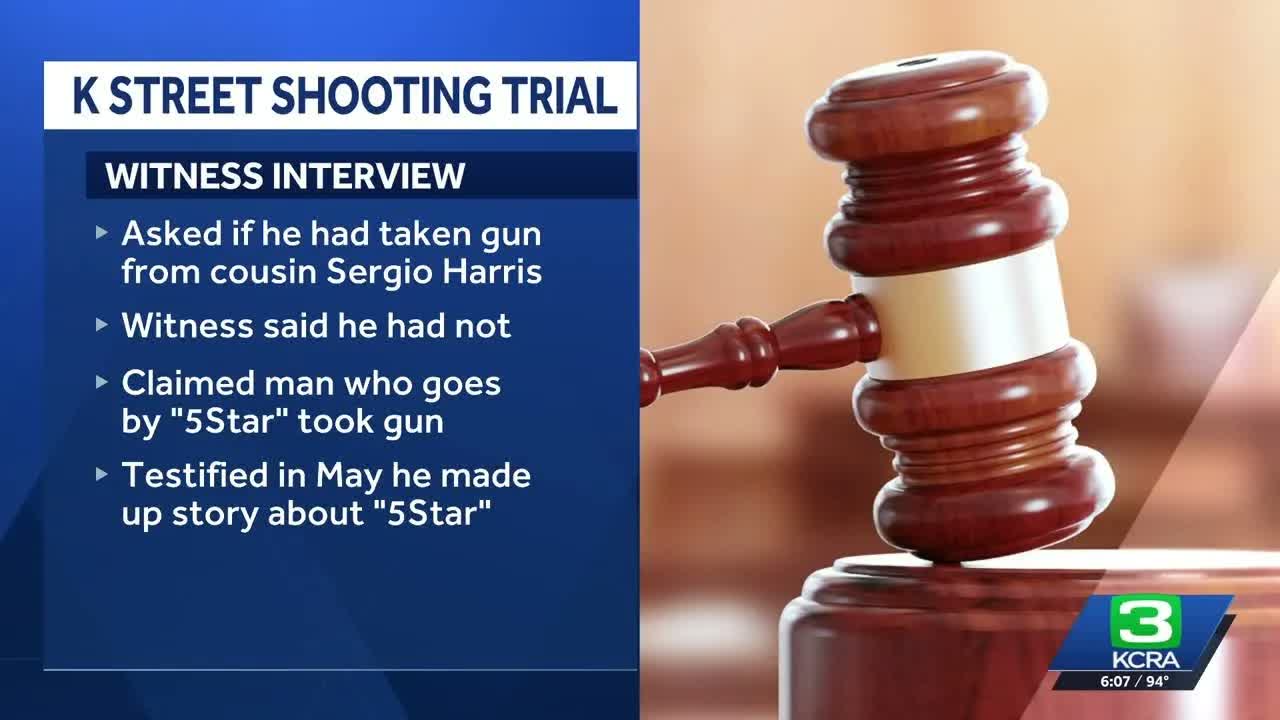 K Street shooting trial: Lead investigator's interview with witness ...