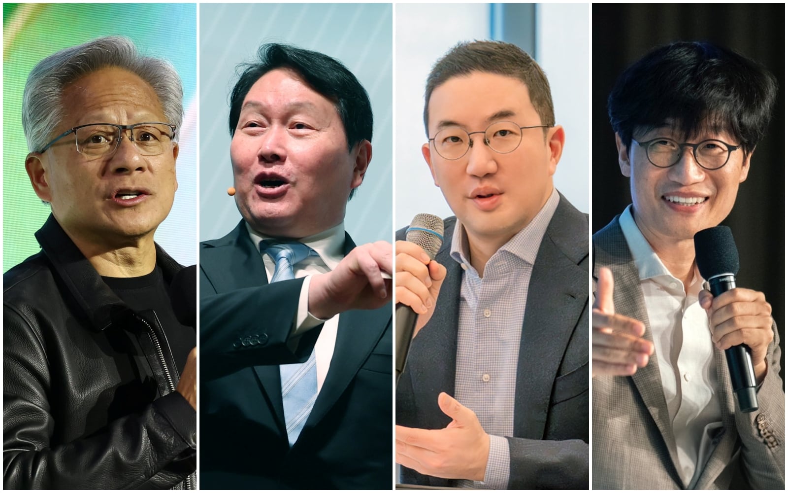 Exclusive: NVIDIA CEO dines with Korean business leaders in Seoul