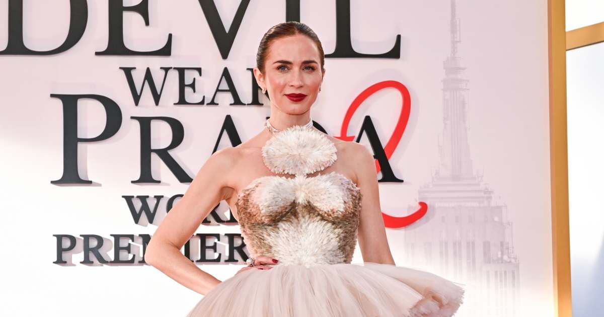 Emily Blunt reveals last-minute style change that landed her 'The Devil ...