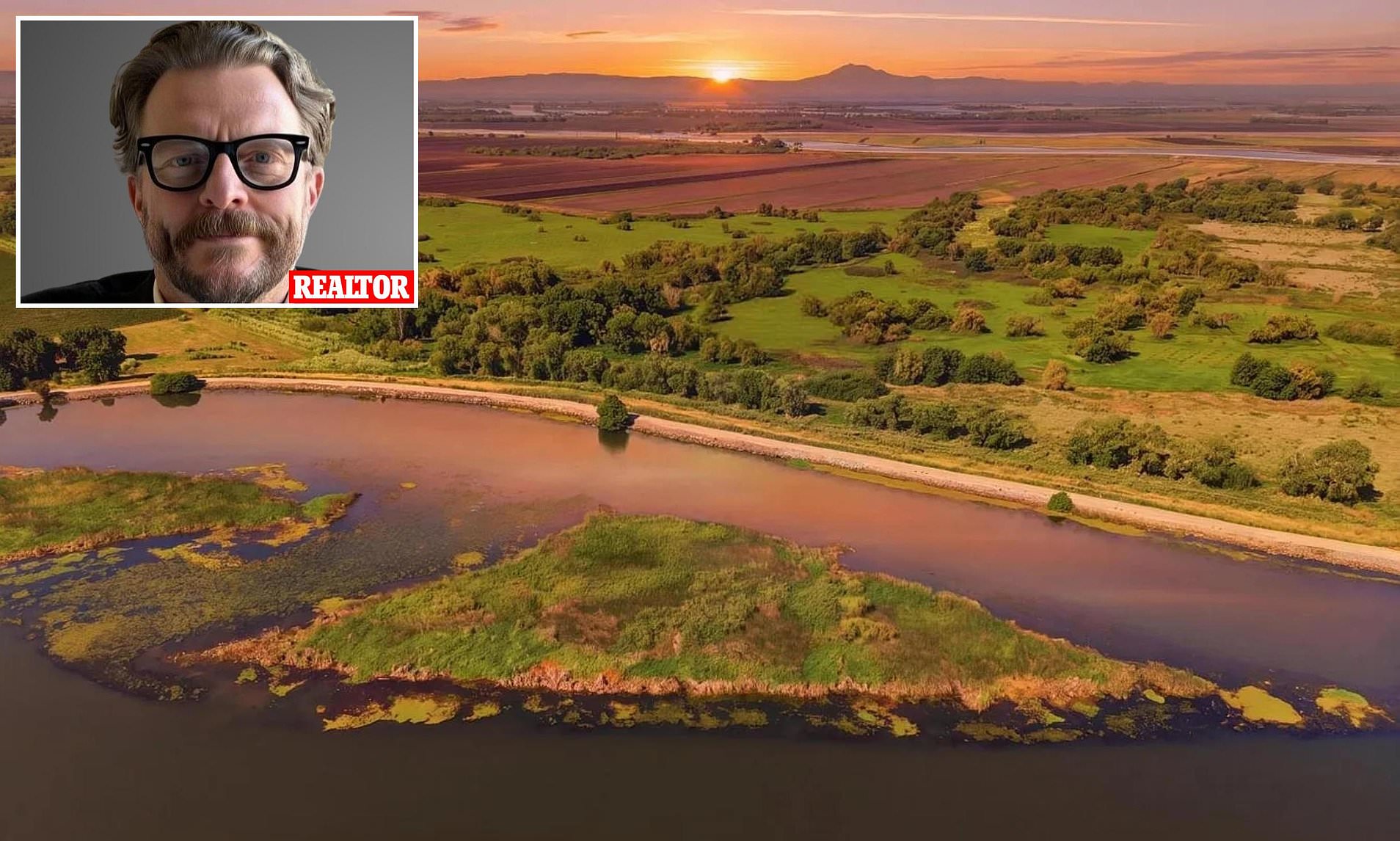 Private island embedded in famous California waterway hits the market ...