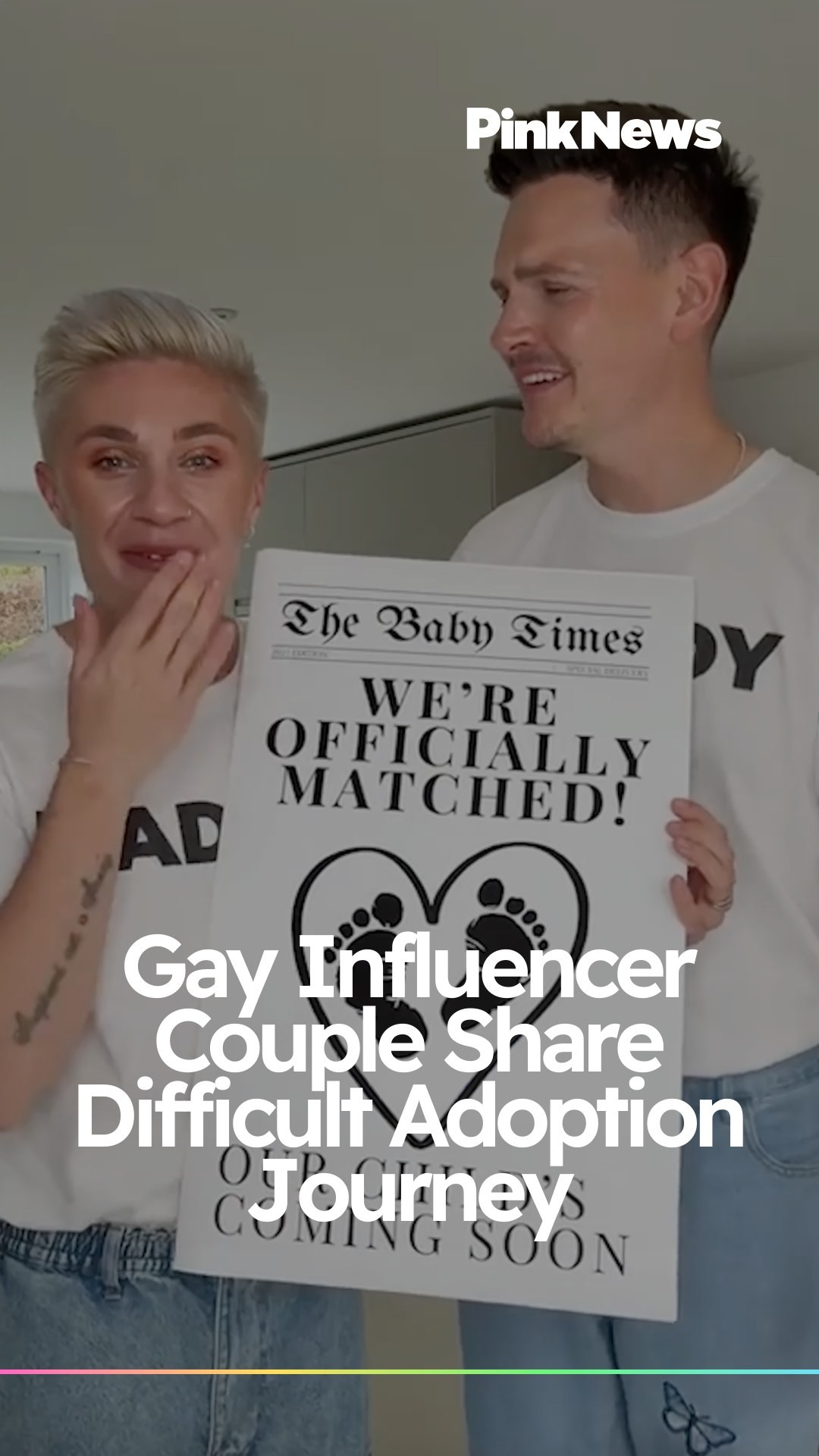 TikTok stars Matthew and Ryan are adopting a child after a long journey ...