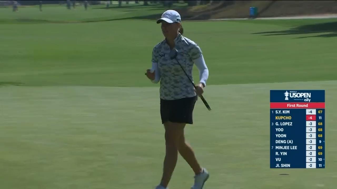 Jennifer Kupcho holds one-shot lead over Sei Young Kim after opening ...