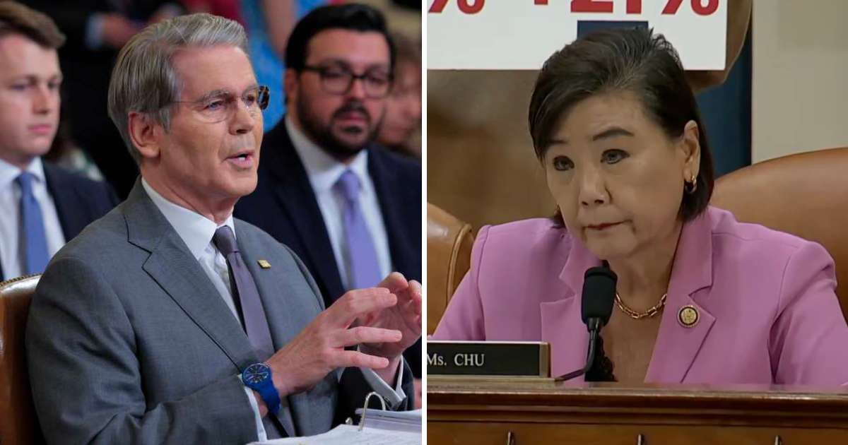 Rep Judy Chu caught flat-footed when Treasury Sec Scott Bessent asks ...