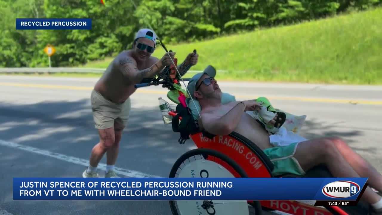 Justin Spencer of Recycled Percussion continues cross-state journey ...
