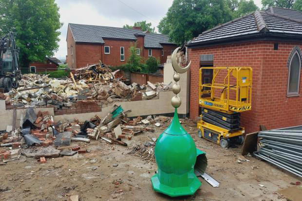 One of Blackburn's smallest mosques demolished ahead of new build