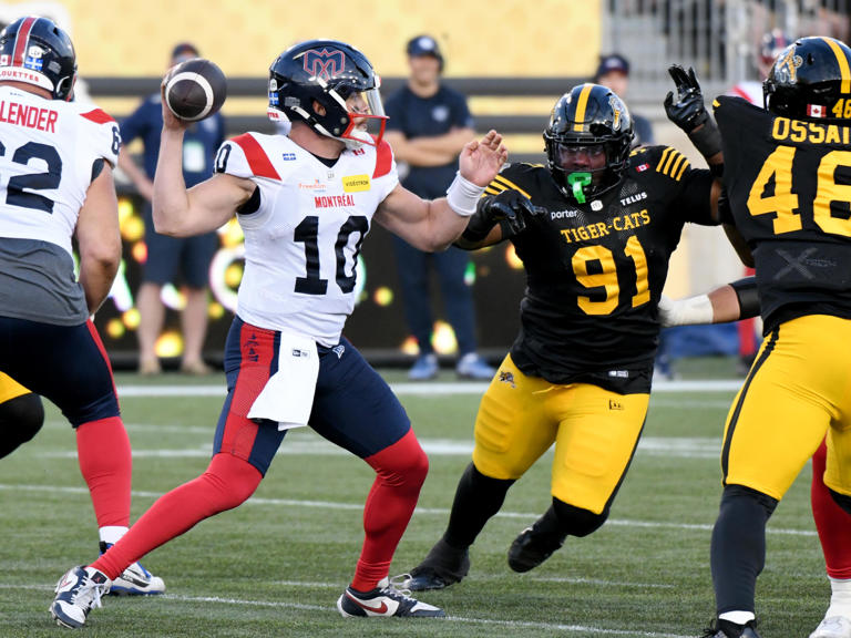Les Alouettes triomphent des Tiger-Cats en ouverture de saison