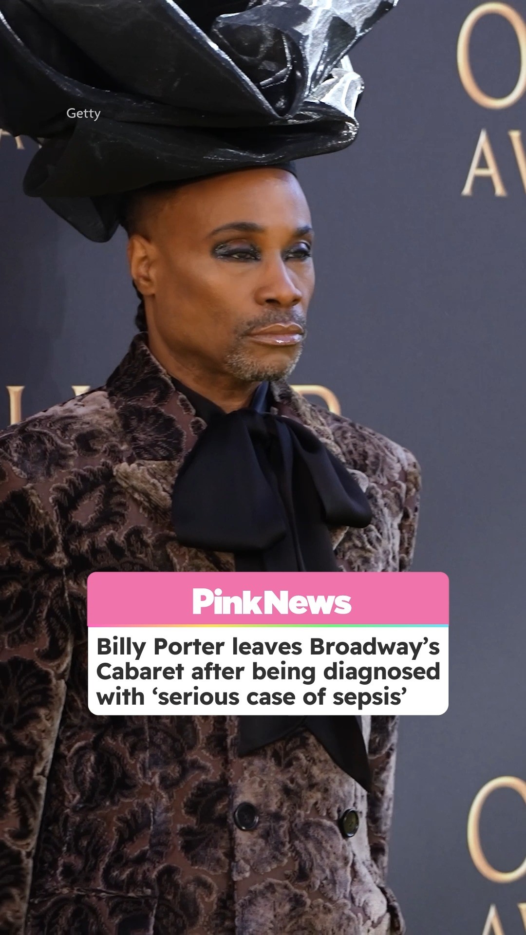 Billy Porter's sepsis diagnosis forces early Broadway cabaret closure