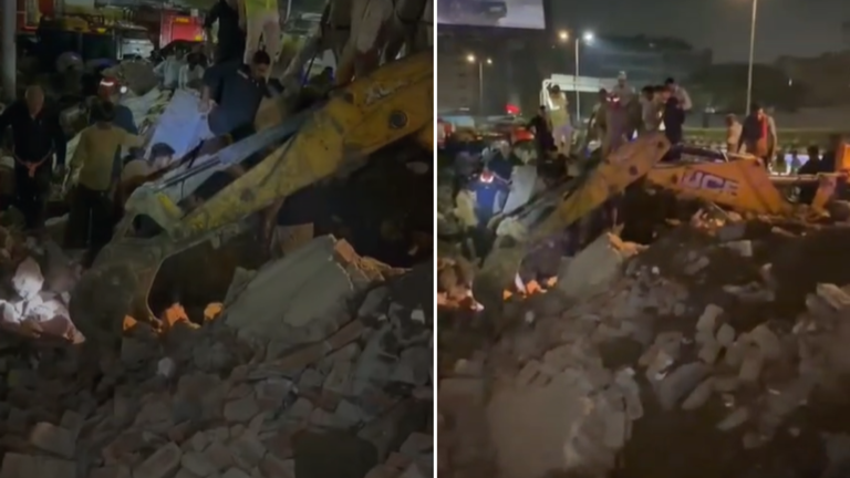 Delhi wall collapse: 1 worker dead, 2 injured during late night ...