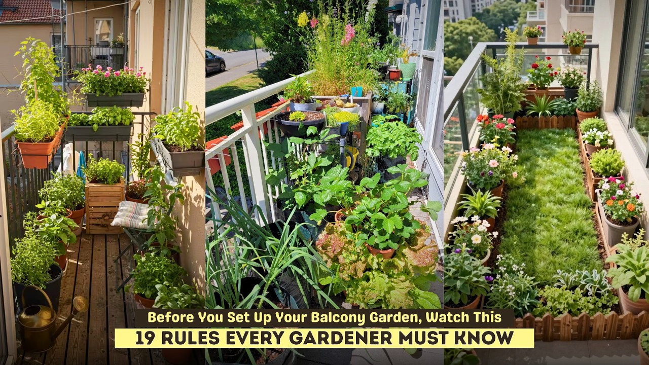 19 balcony gardening secrets you wish you knew earlier