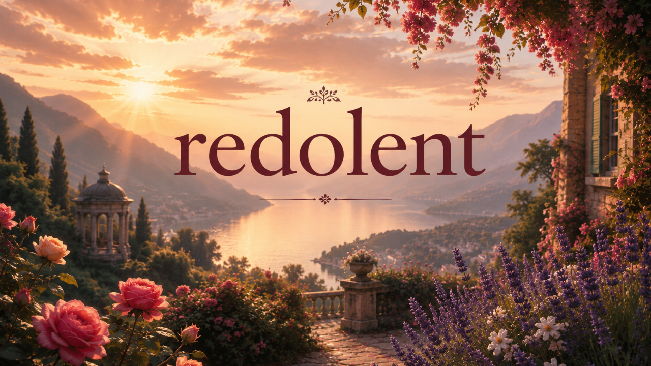 Word of the day: Redolent