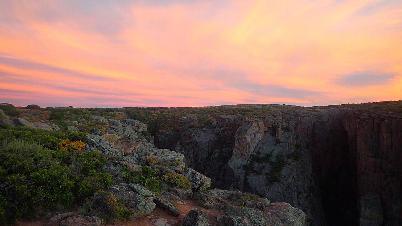 Colorado has a canyon so deep and narrow the sun can't reach the bottom