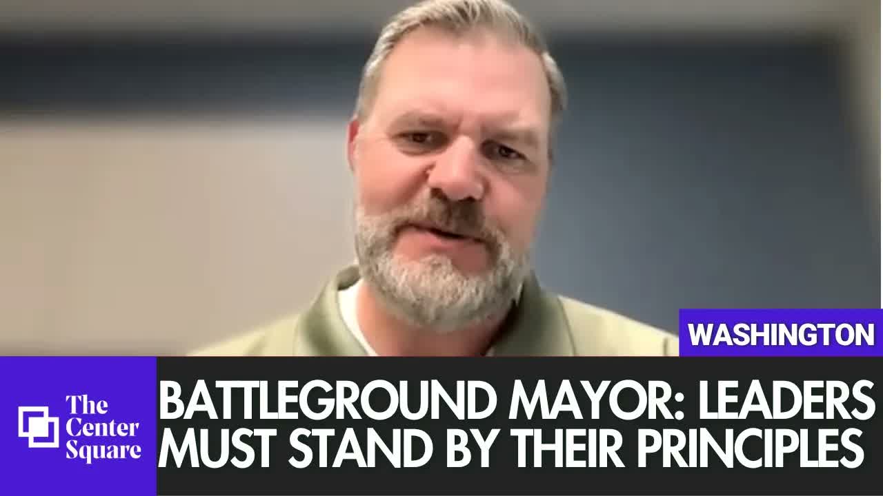 Battleground mayor says leaders must stand by their principles