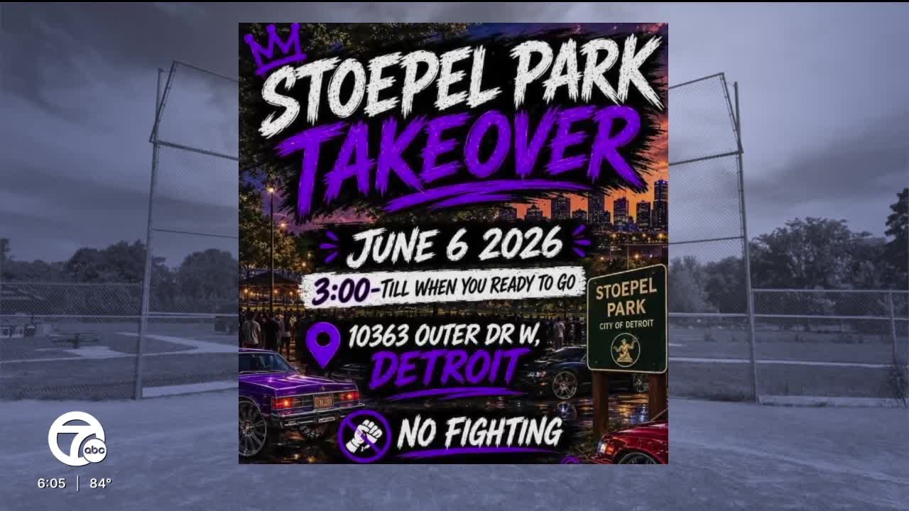 Teen takeover threat disrupts Detroit youth baseball league at Stoepel Park