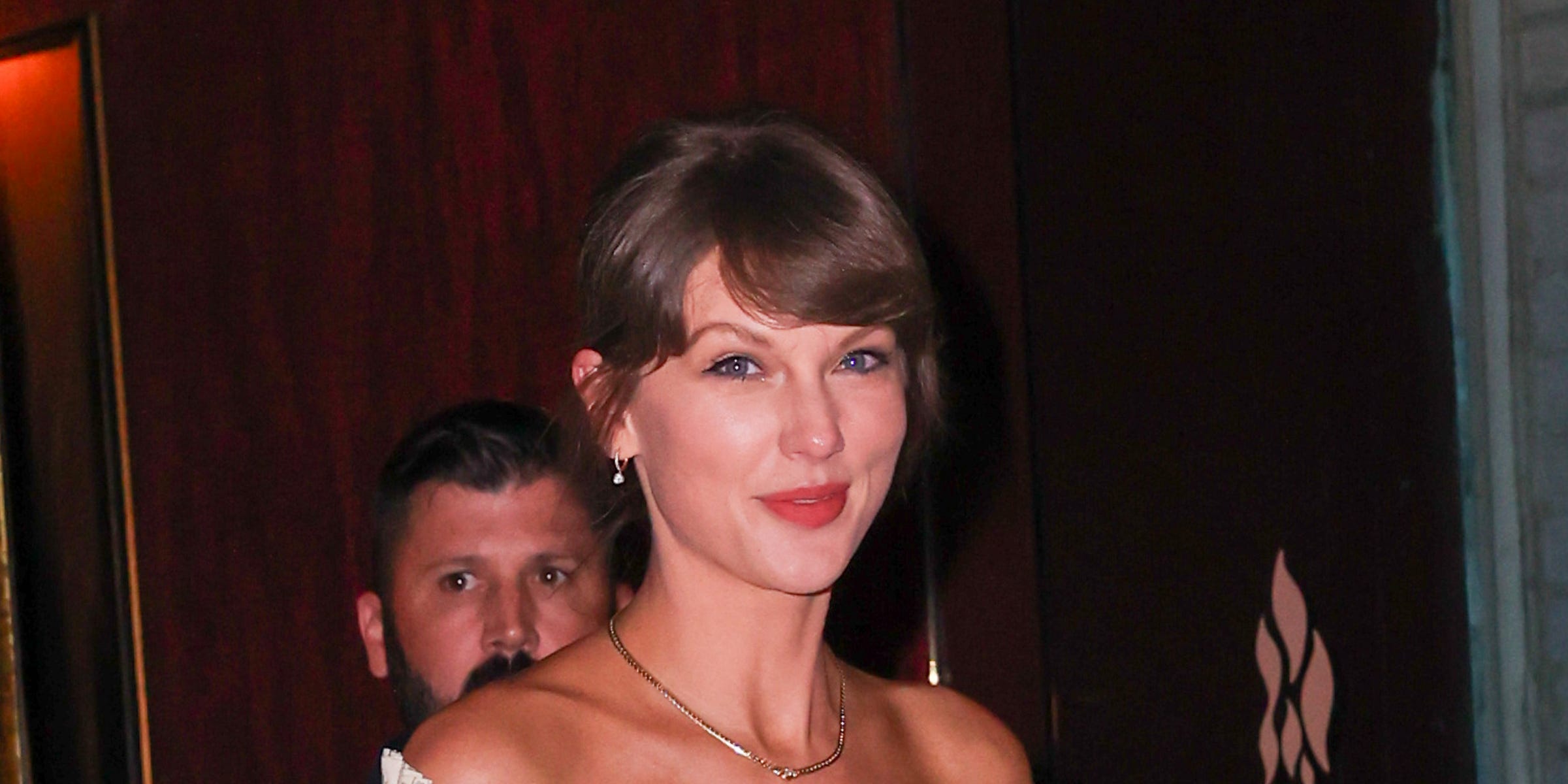 Taylor Swift's floral dress comes from a surprisingly familiar brand