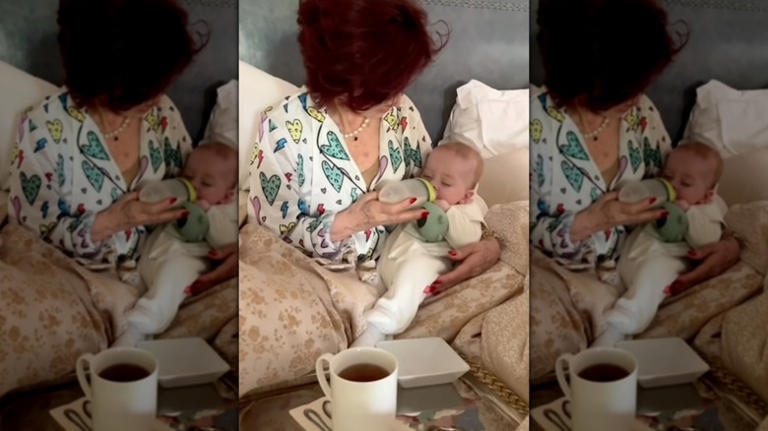 Sweet snaps of Sharon Osbourne and her grandkids that will warm your heart