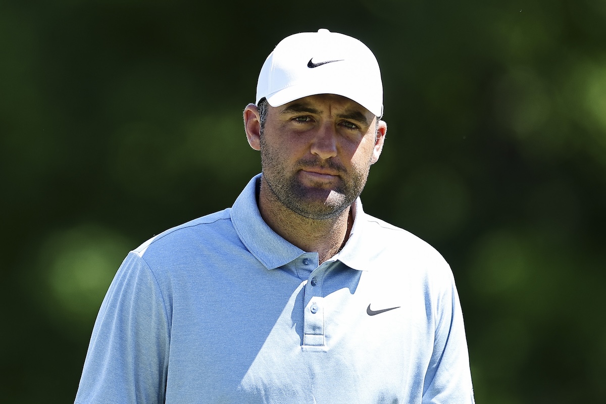 Scottie Scheffler sounds off on bad shot to caddie at Memorial Tournament